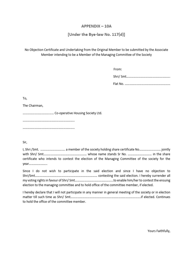 Appendix 10A Bye Lawsno.117 (D) | PDF | Law