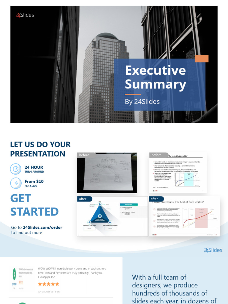 Executive Summary-Corporate | PDF | Business | Business Economics