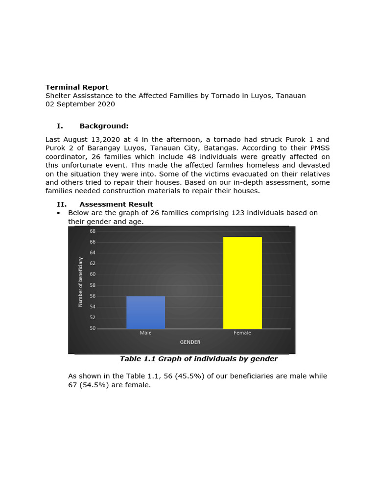 Terminal Report | PDF