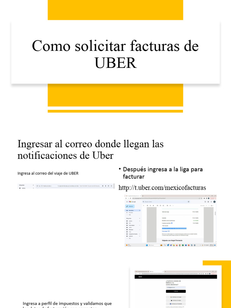 Facturacion Uber | PDF