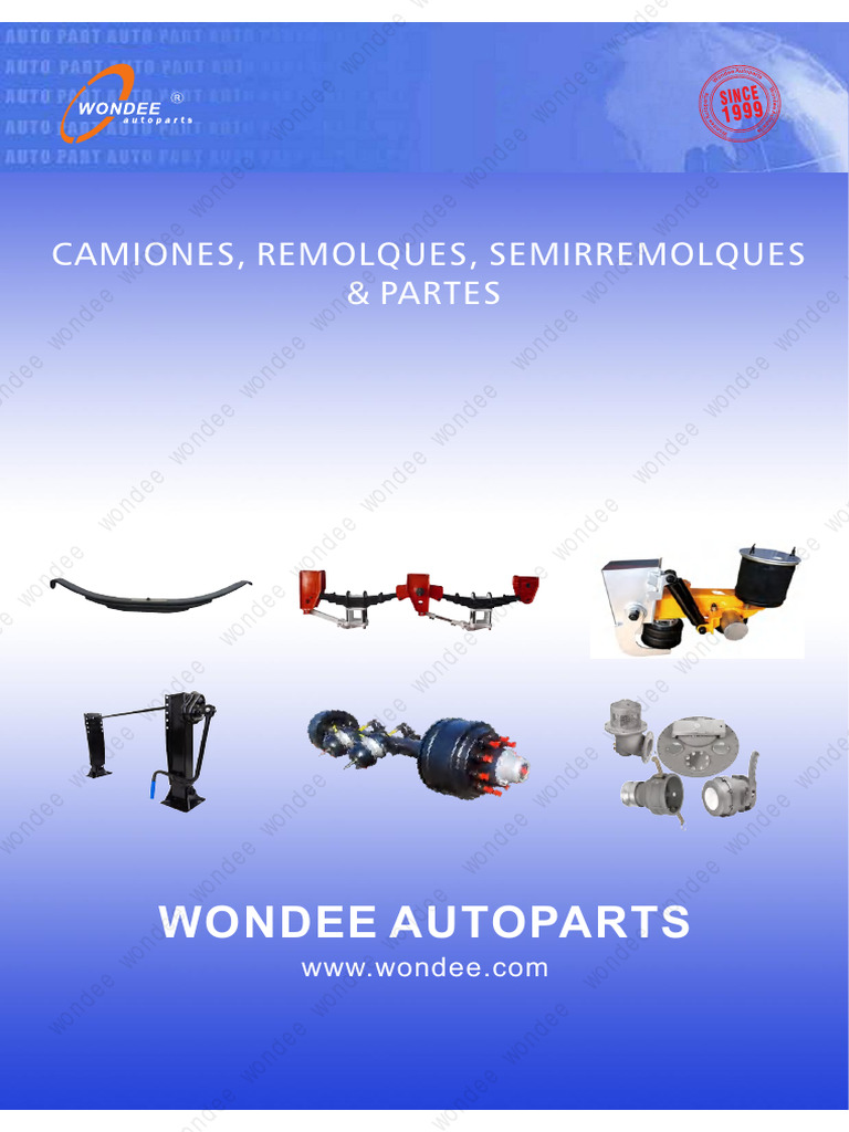 WONDEE: Líder en Semirremolques y Partes | PDF | Remolque (Vehículo ...