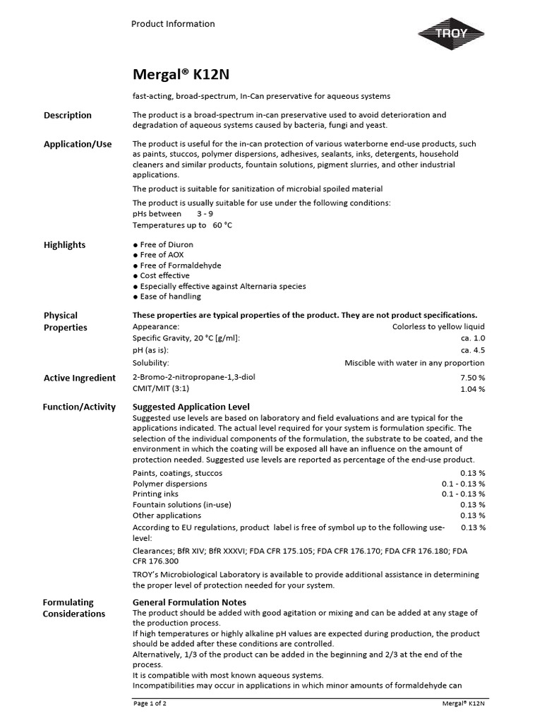 Mergal X12N | PDF | Legal Liability | Paint