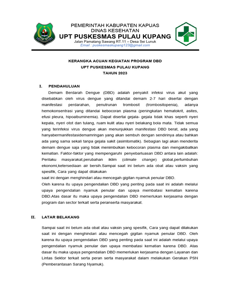 Kak DBD | PDF | Sains & Matematika