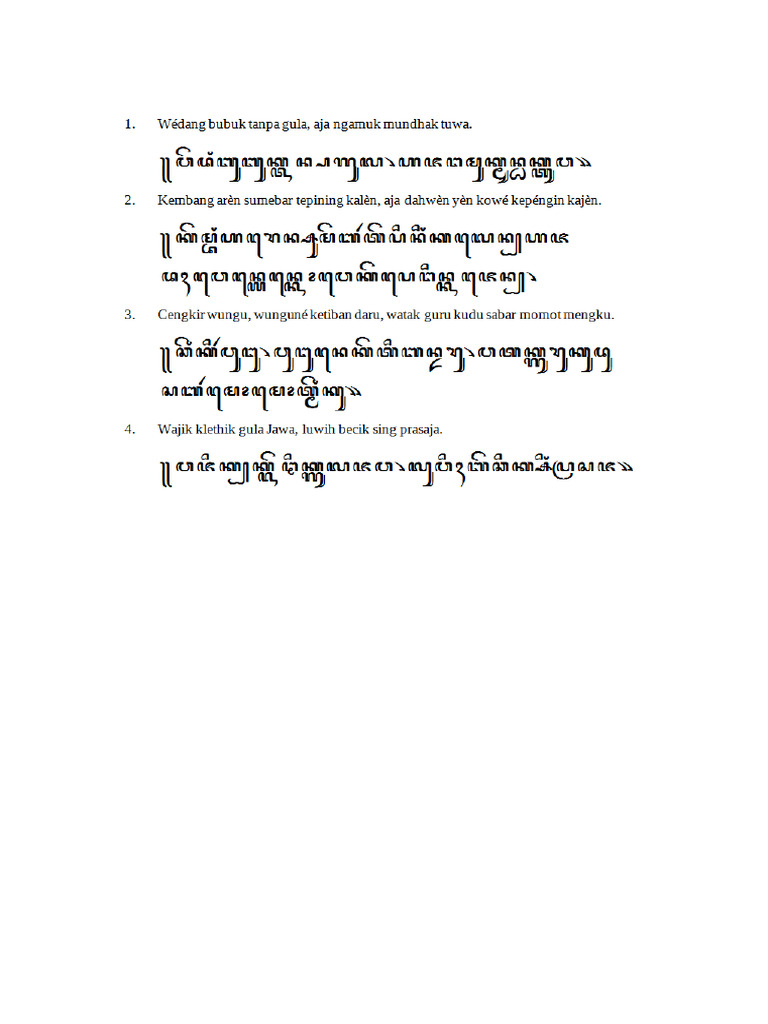 Aksara Jawa 2 Pdf