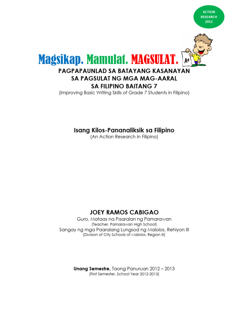 Improving Grade 7 Writing Skills | PDF | Languages Of Southeast Asia ...