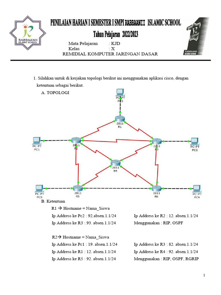 Soal Remedial KJD | PDF
