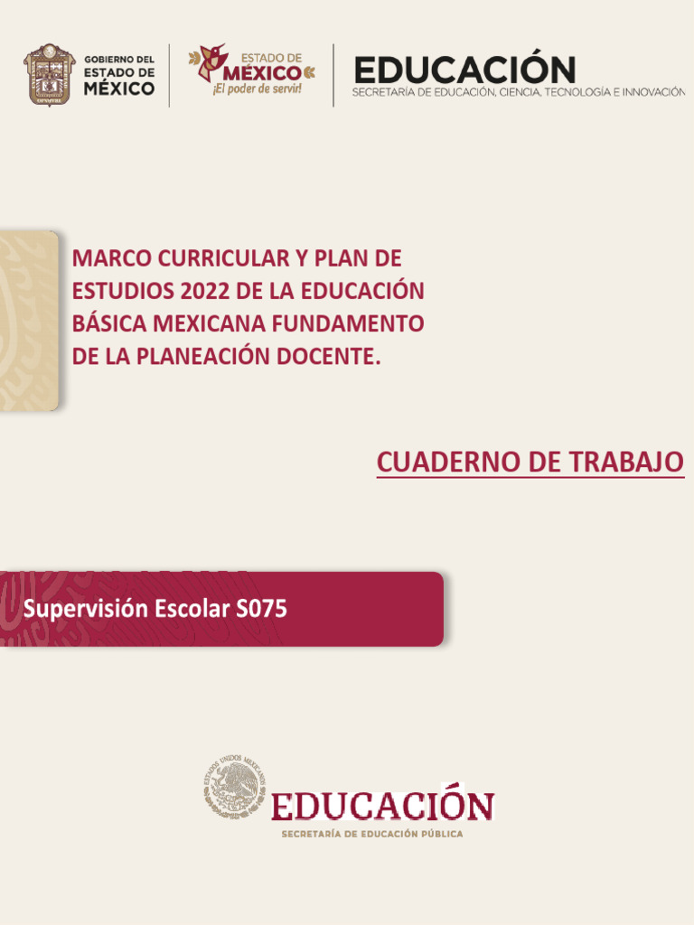 Marco Curricular y Plan de Estudios 2022 de La Educación Básica Mexicana Fundamento de La ...