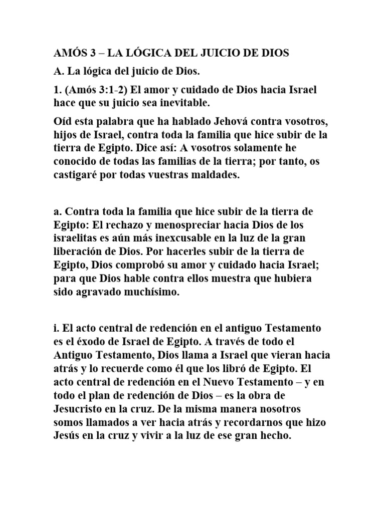 Resumen Del Libro de Amós (Recuperado Automáticamente) | PDF | Pecado | Israel