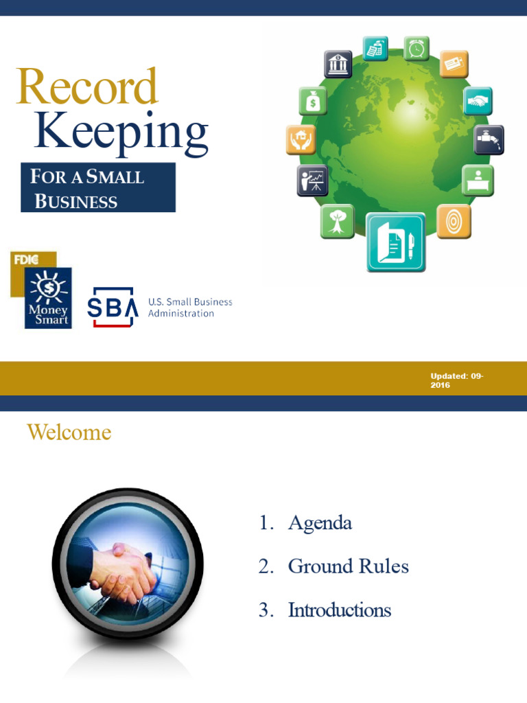 SB Record Keeping Slides | PDF | Records Management | Computer File