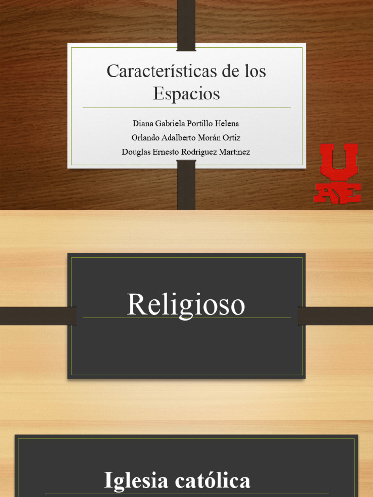 Caracteristicas de Espacio | Descargar gratis PDF | Iglesia (edificio) | Supermercado