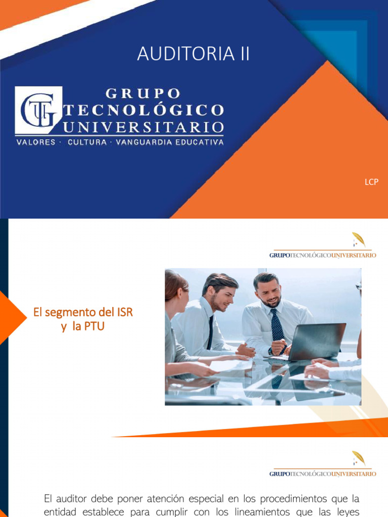 Auditoría de ISR y PTU: Procedimientos Clave | PDF | Impuesto sobre la ...