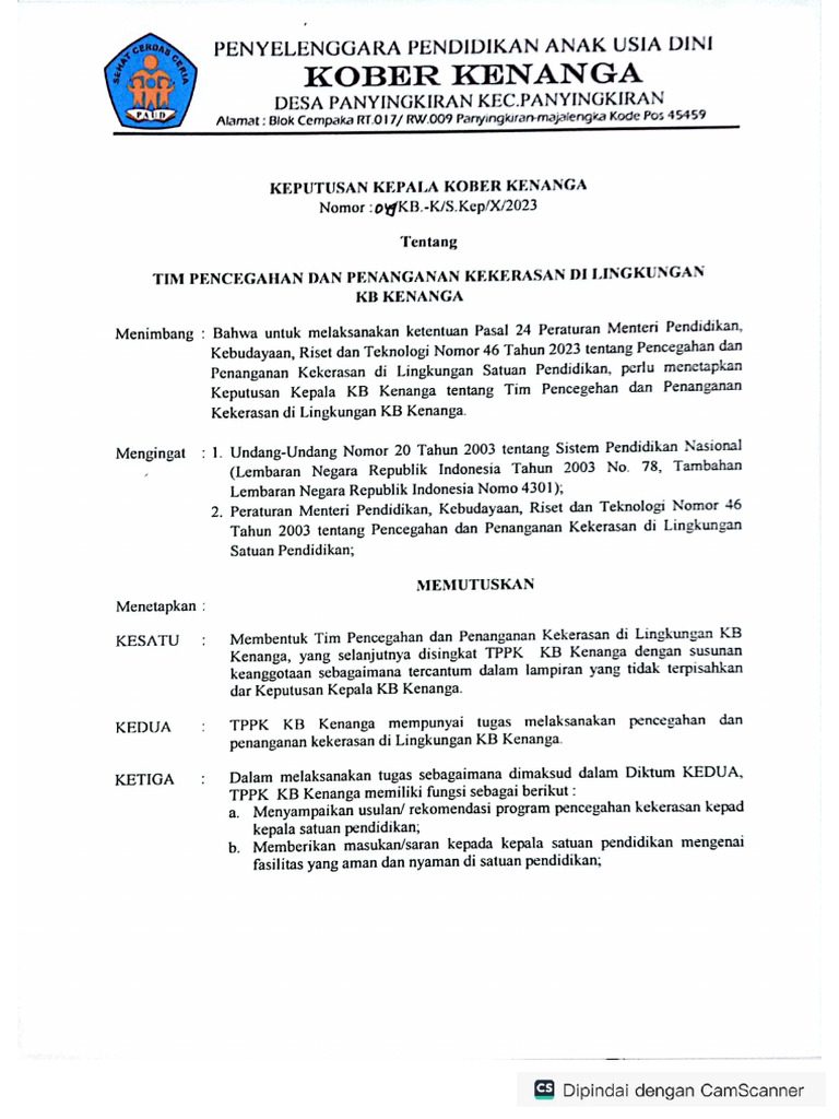 SK TPPK KB Kenanga | PDF