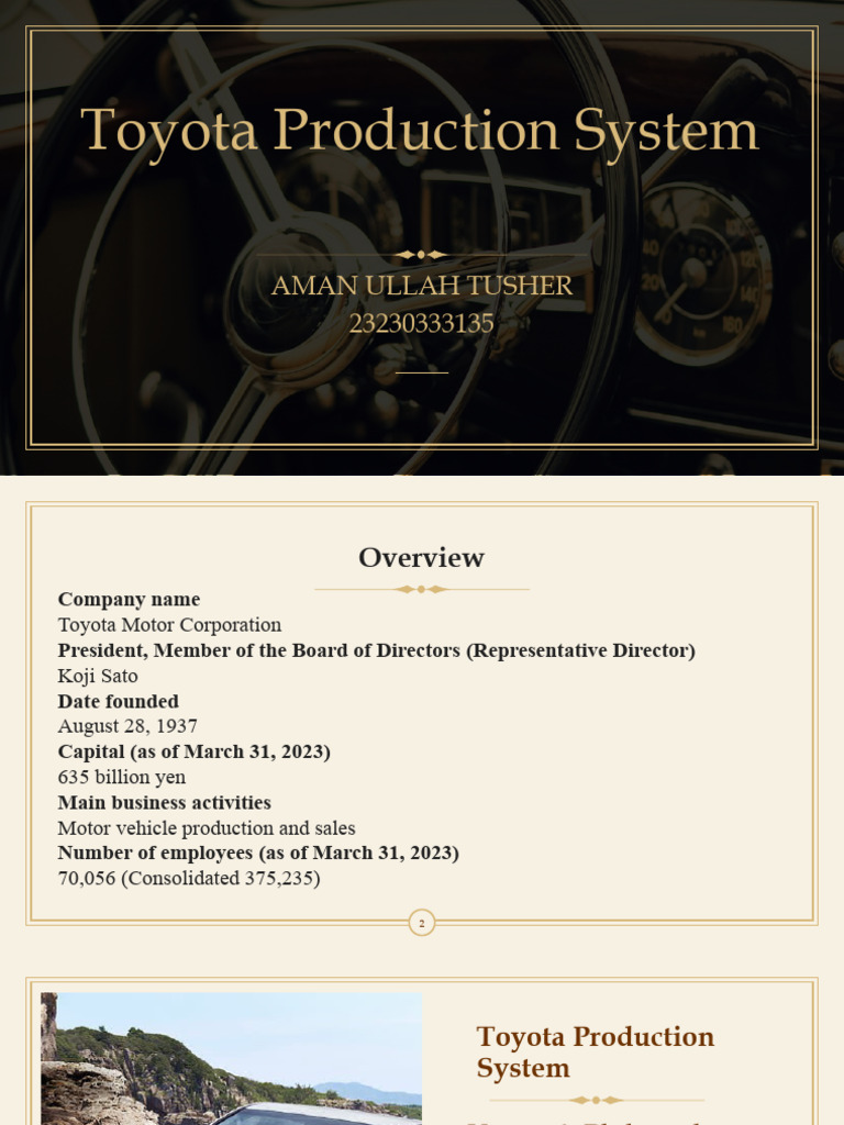 135 - Toyota Production System | PDF | Lean Manufacturing | Toyota