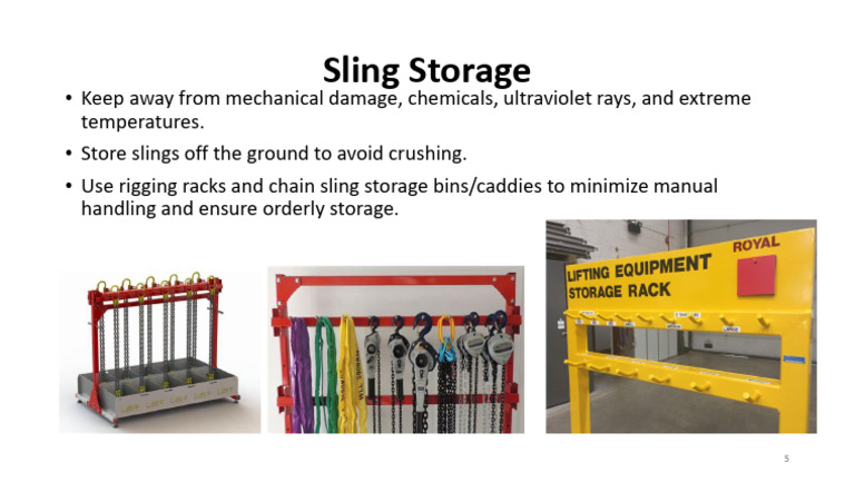 Sling Storage | PDF