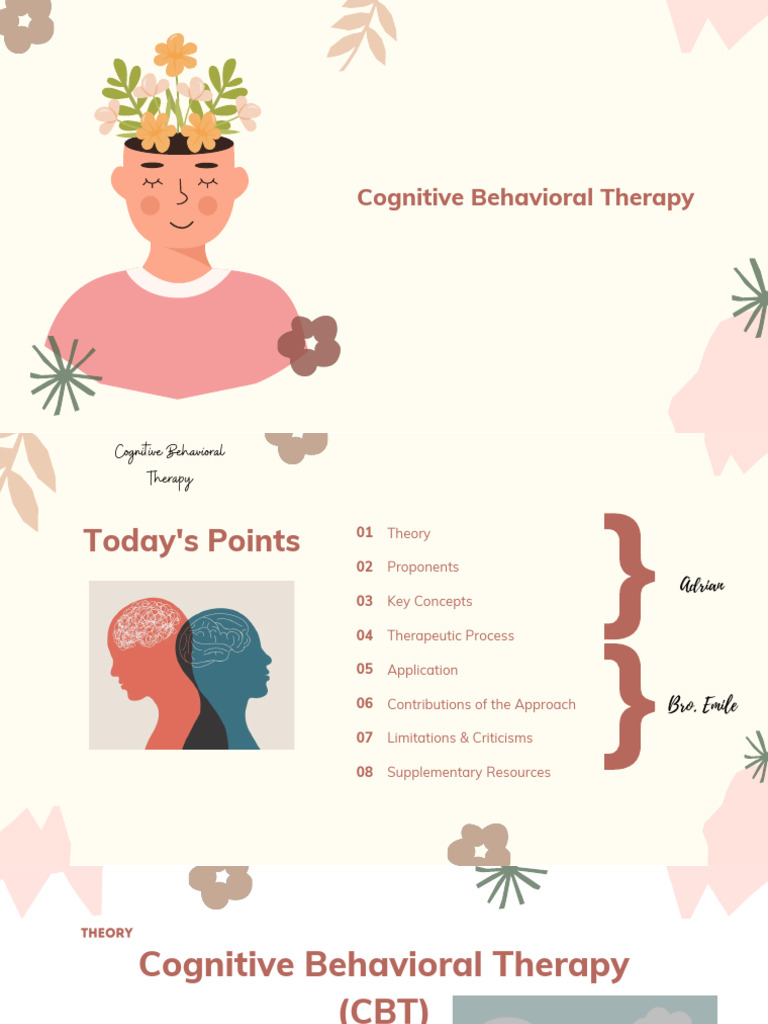 CBT Final File | PDF | Cognitive Behavioral Therapy | Psychotherapy
