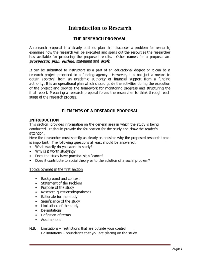 The Research Proposal Assignment | Download Free PDF | Methodology | Data Analysis