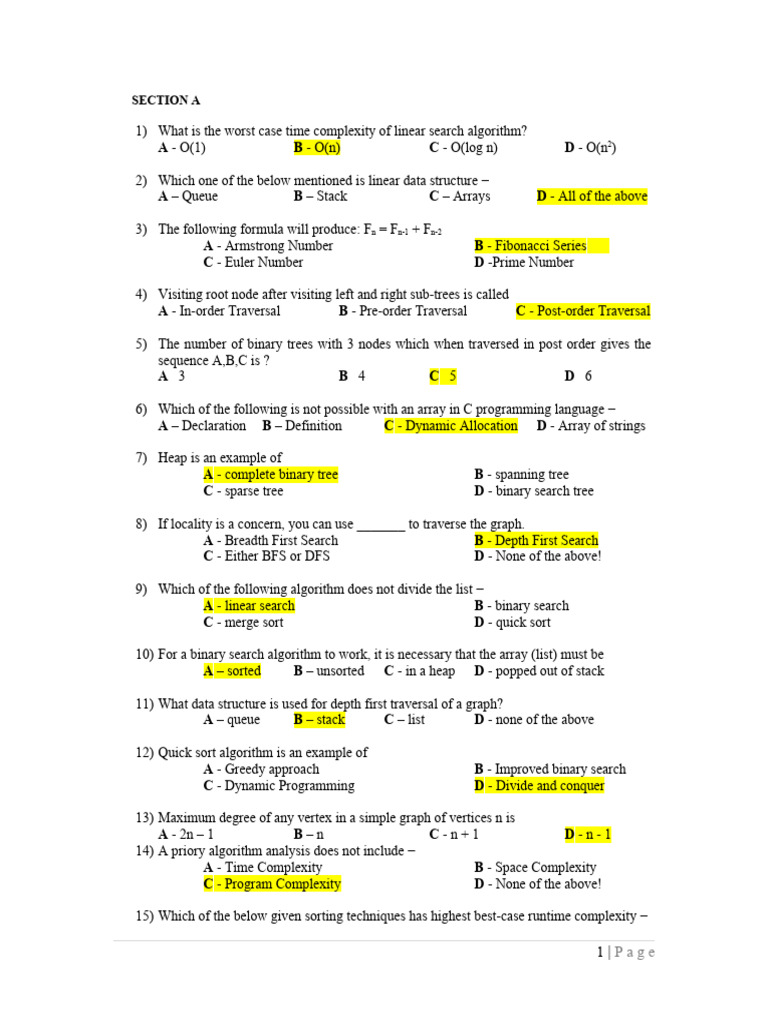 Data Structures and File Management | PDF | Computer Science ... Data Structures and File Management | PDF | Computer Science ...