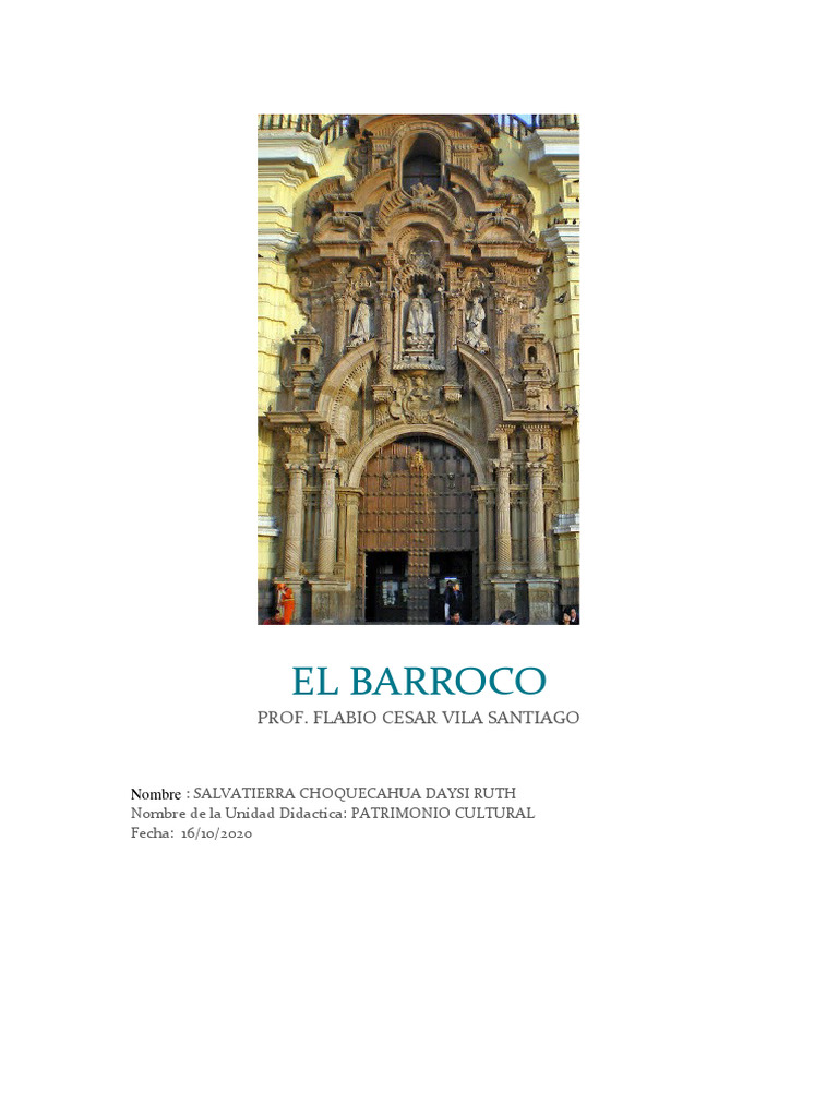 El Barroco | PDF