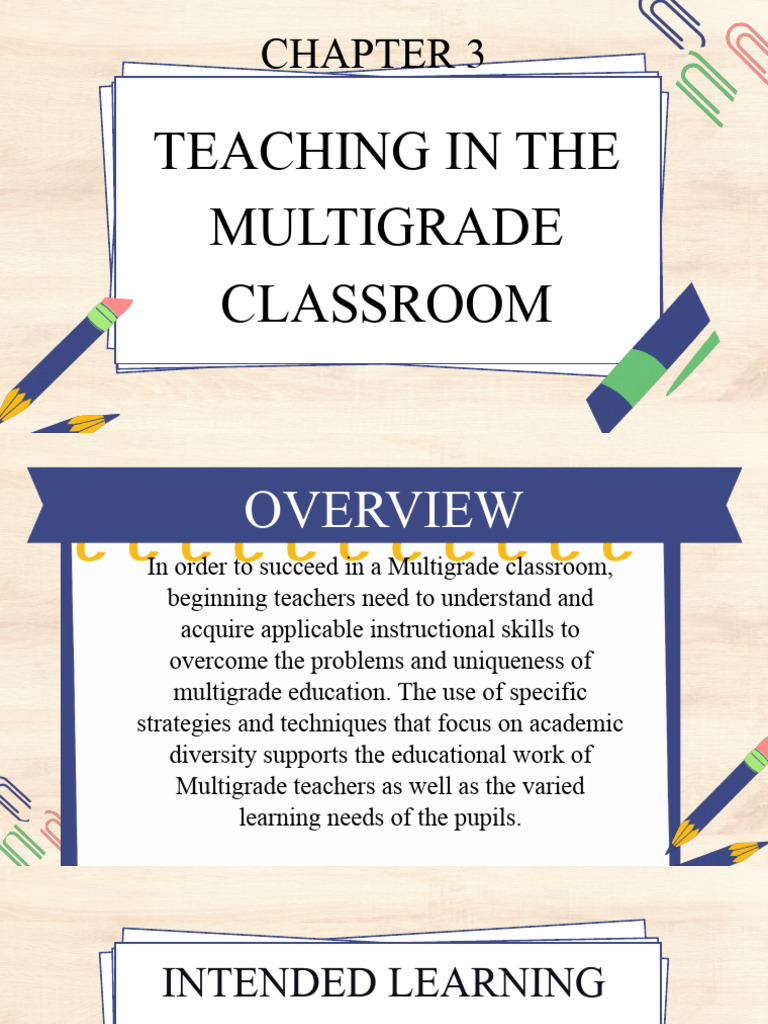 Teaching Multigrade Midterm Session 1 | PDF | Learning | Differentiated Instruction