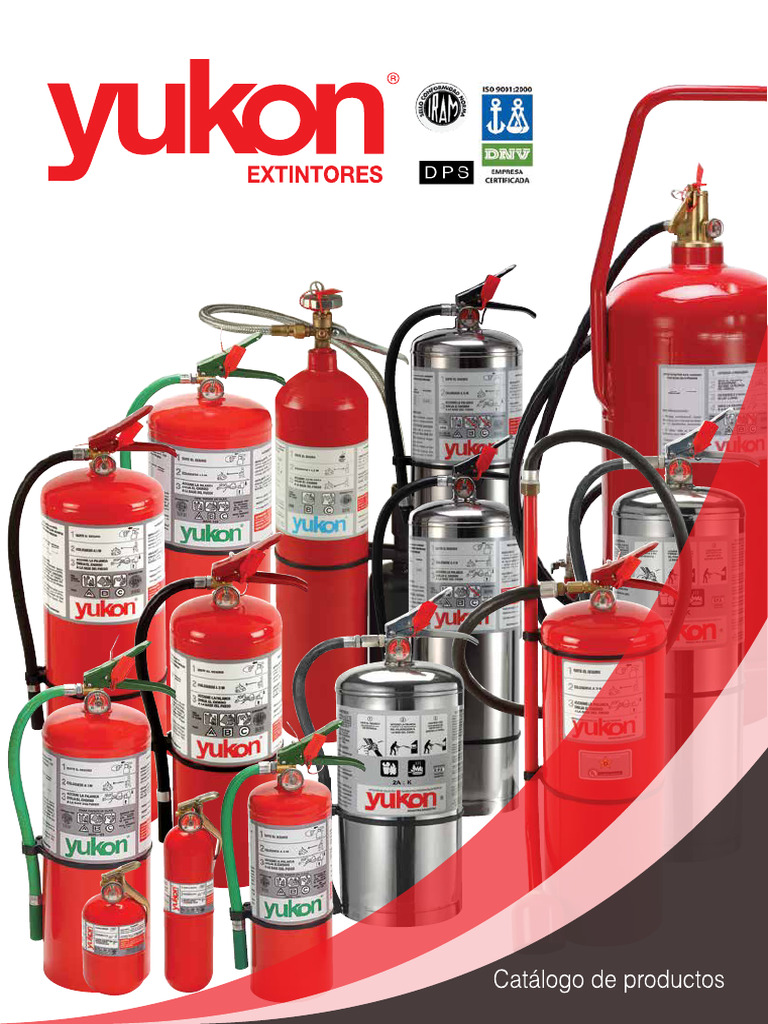 Catalogo Extintores | PDF | Materiales de construcción | Sustancias químicas