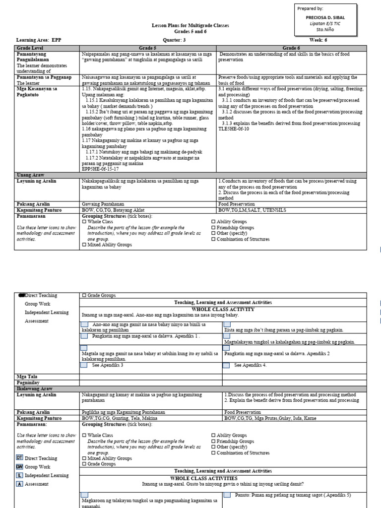 EPP56-Q3-W6 PRECY (Combi) | PDF