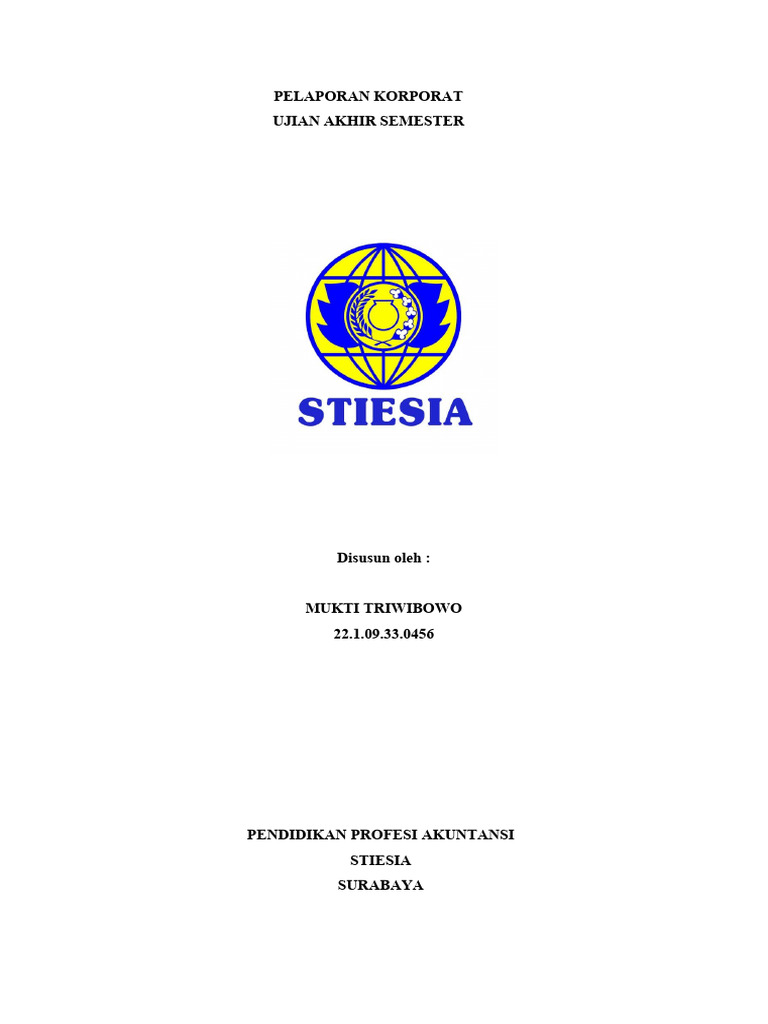 PPAk - UTS - PK - 22.1.09.33.0456 - Mukti Triwibowo (Pak Akhmad Riduwan) | PDF | Pengelolaan ...