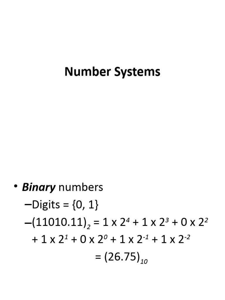 Number Systems | PDF | Subtraction | Lexicology