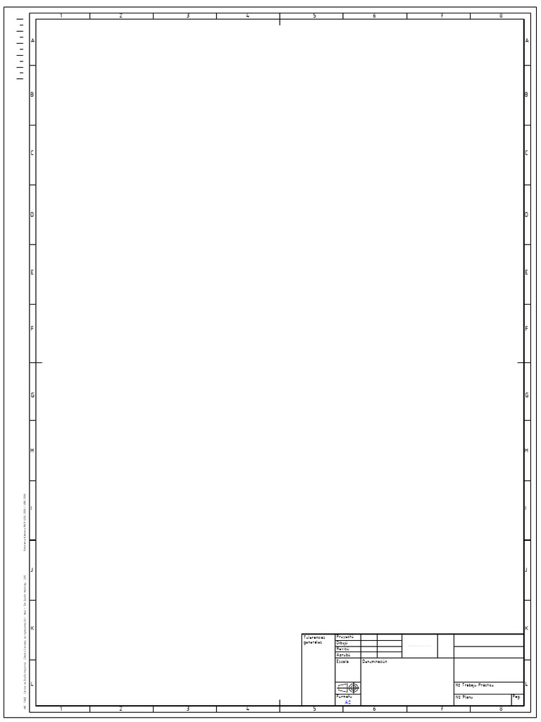 Hoja y Rotulo A2 | PDF