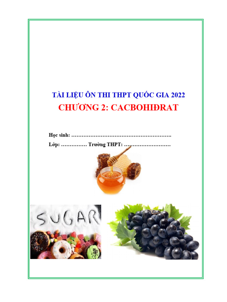 FILE - 20211021 - 160216 - 2021-2022.12. CD2. Cacbohidrat. A1.-đã ...