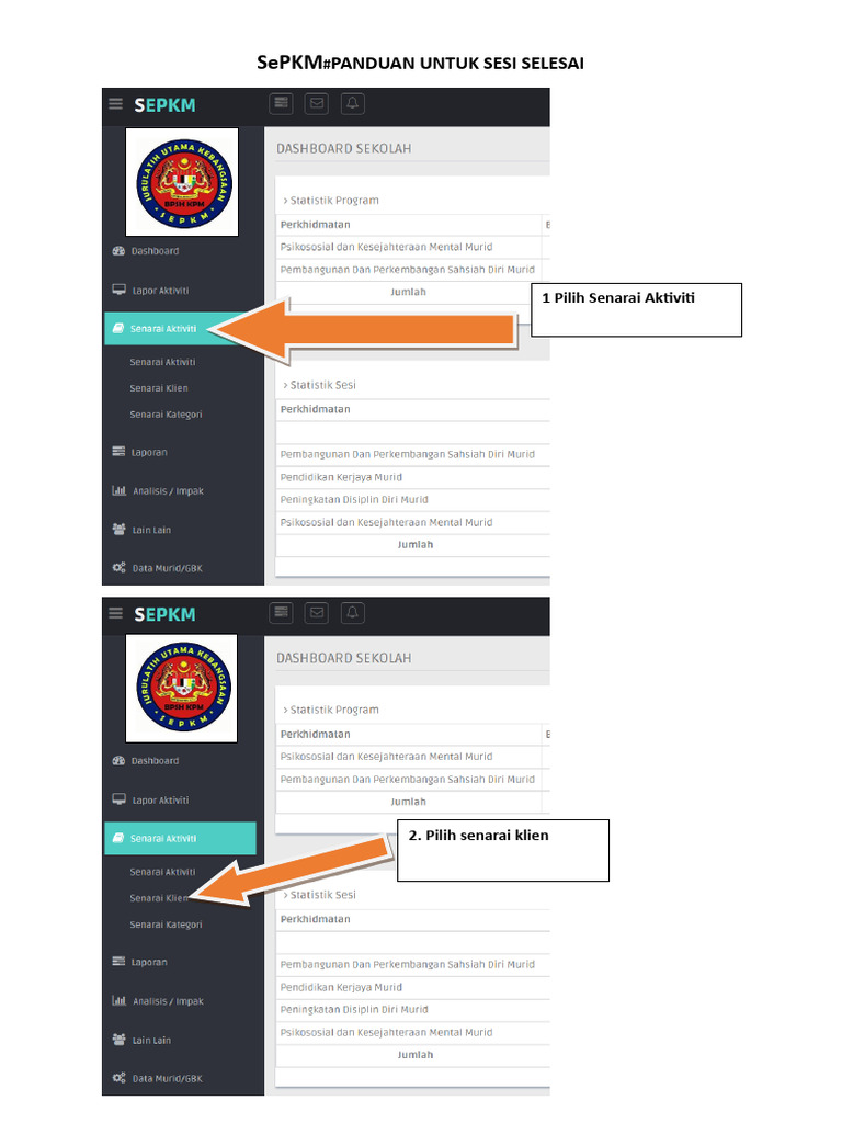 Panduan Sesi Selesai SePKM | PDF