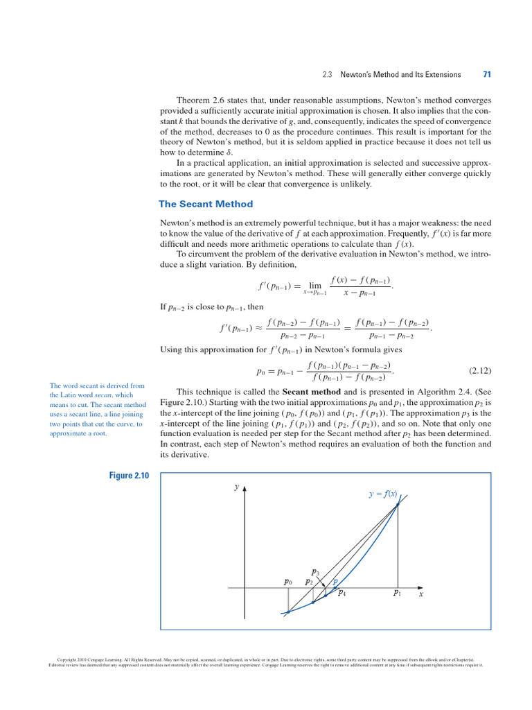Week 4 Metode Secant Dan Modifikasi Metode-Newton 9543 0 | PDF ...