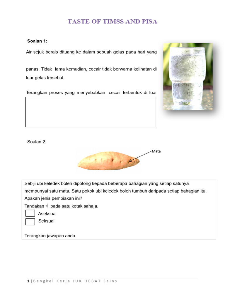 Taste of TIMSS and PISA | PDF