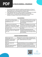 GCSE English Model Answers | PDF | Cognition