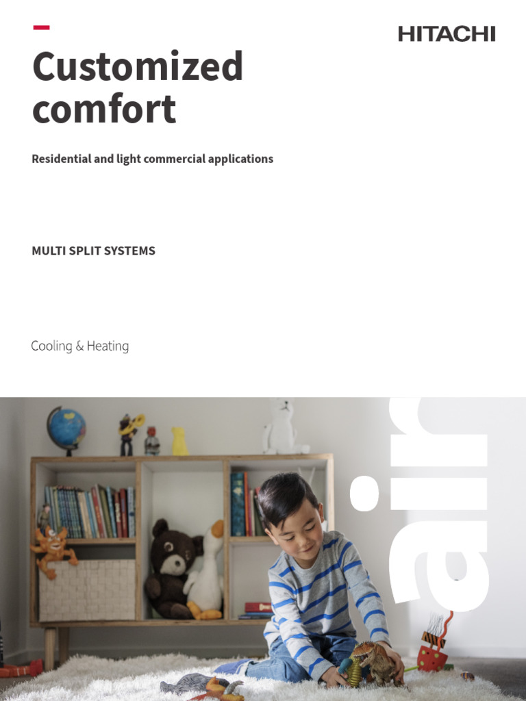 JCH HK Multi Split Catalog R6 9 Feb 22 | PDF | Air Conditioning ...