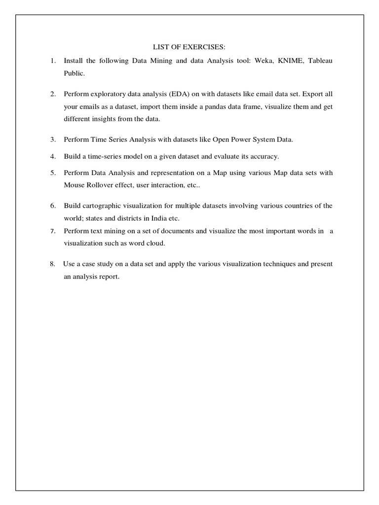 Lab Record DEV | PDF | Data Analysis | Time Series