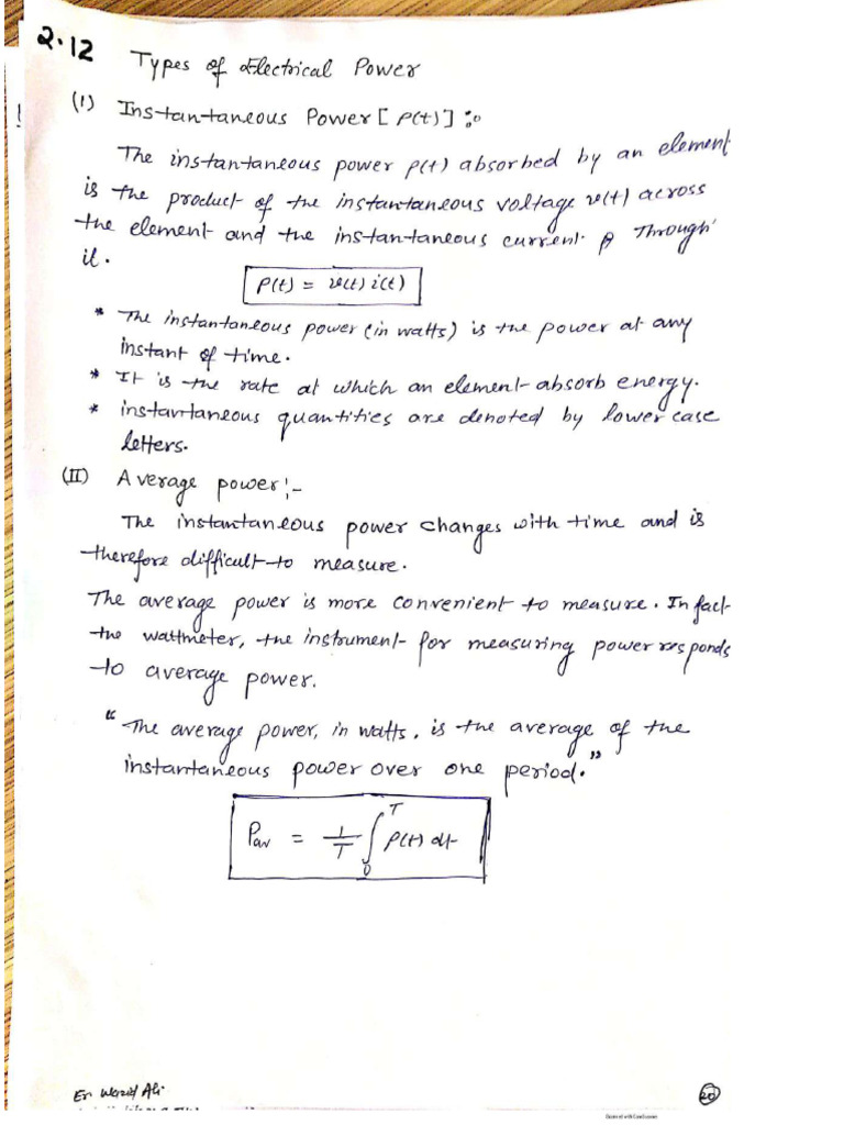 Power Factor | PDF