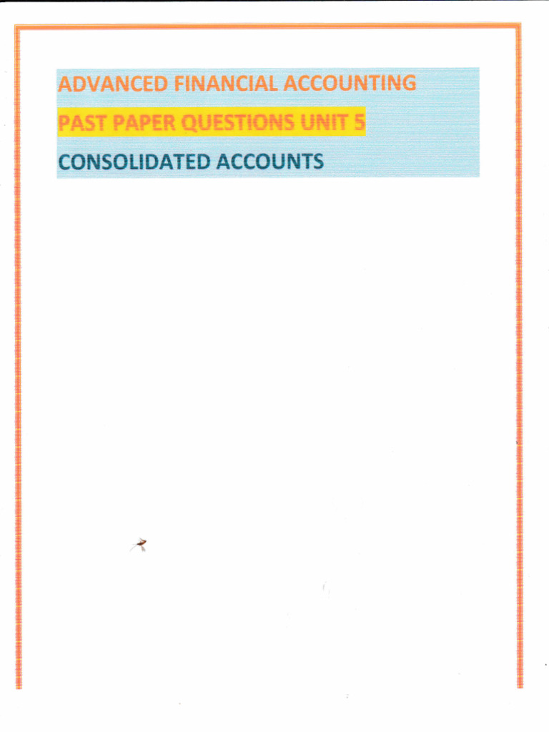 Consolidated Financial Position Analysis | PDF | Equity (Finance ...