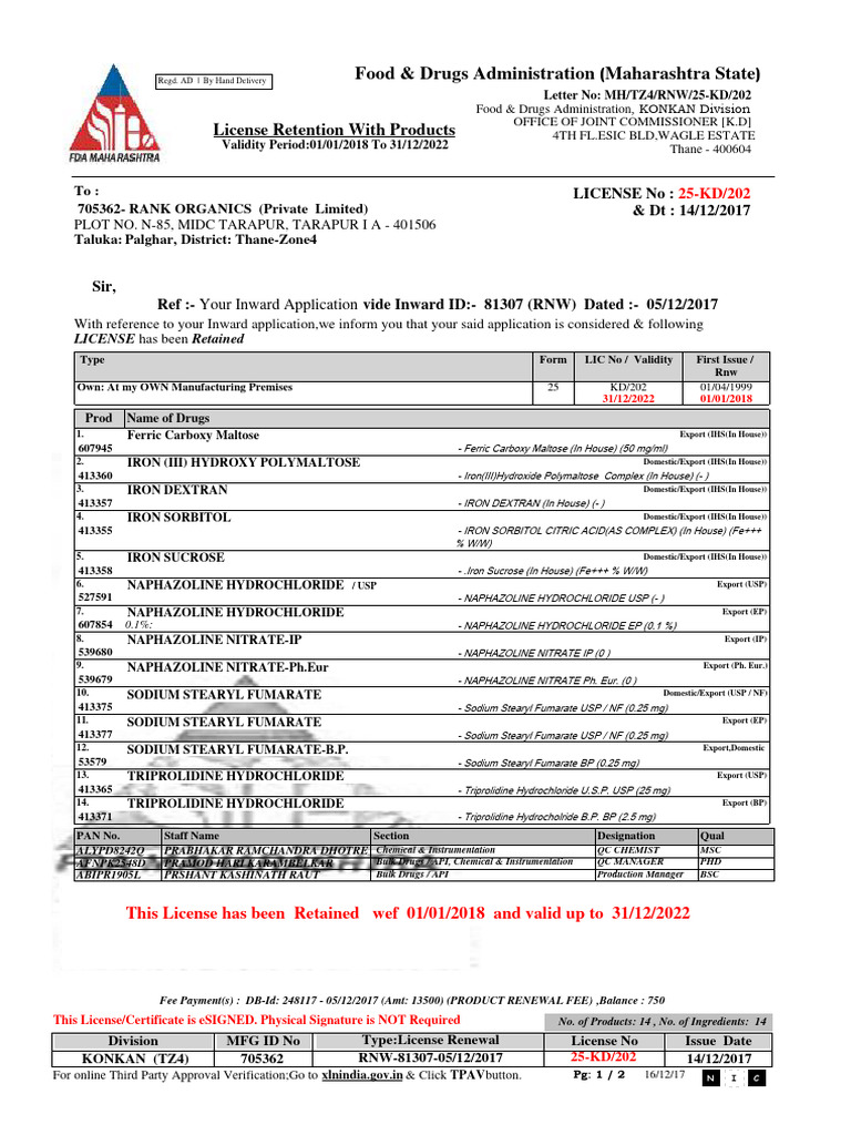 Spec Product | PDF | Chemical Substances | Chemistry