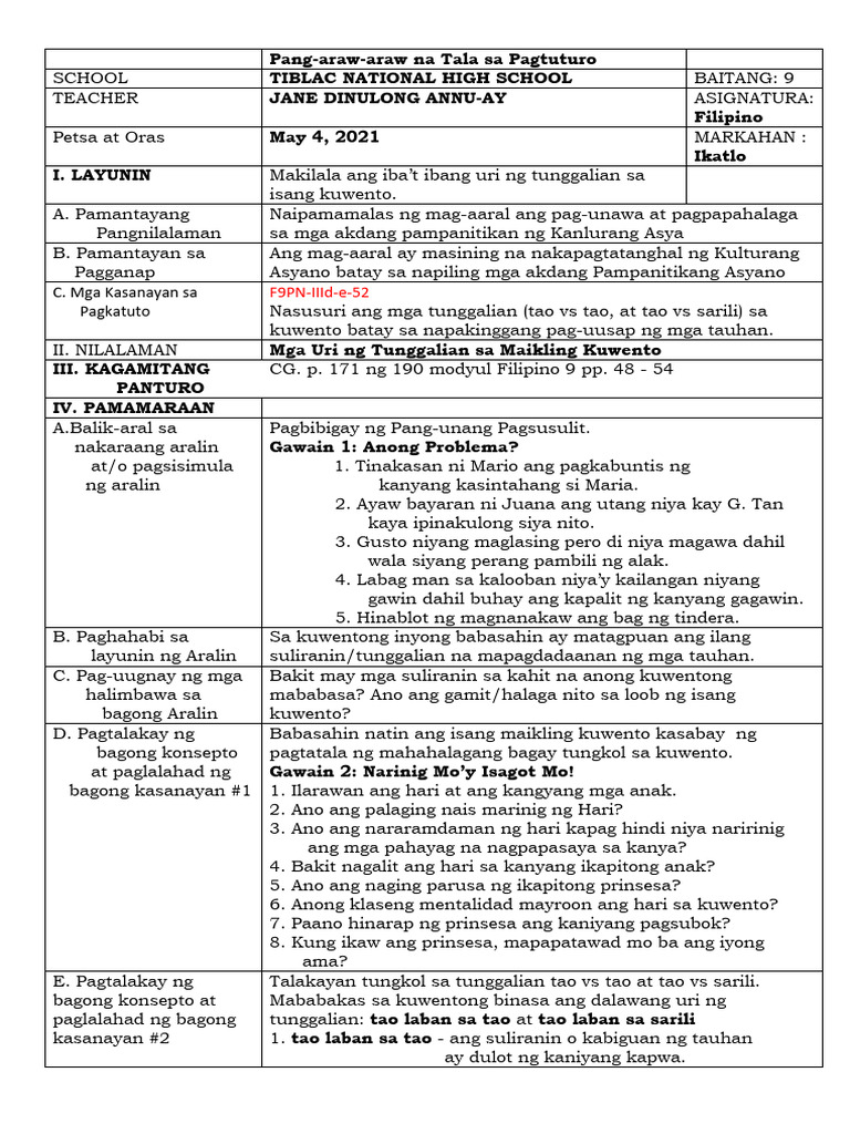COT Third Grading | PDF