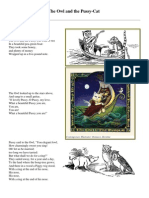 The Owl and The Pussy-Cat Poem | PDF | Cats | Poems