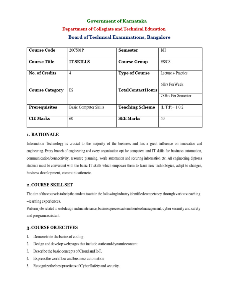 Department Of Collegiate And Technical Education Pdf Cloud