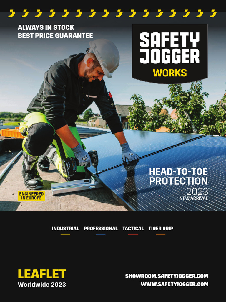 2023 Safety Jogger Leaflet-FOB (Feb.2023) | PDF | Shoe | Outdoor Recreation