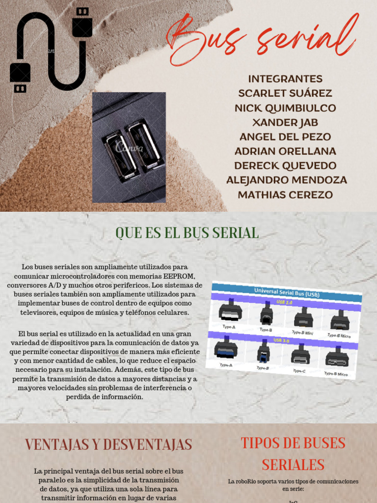 Bus Serial | PDF | USB | Periférico