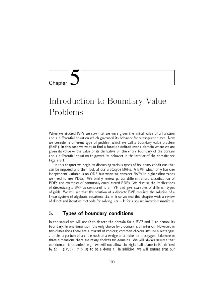 BVP Notes | PDF | Matrix (Mathematics) | Boundary Value Problem