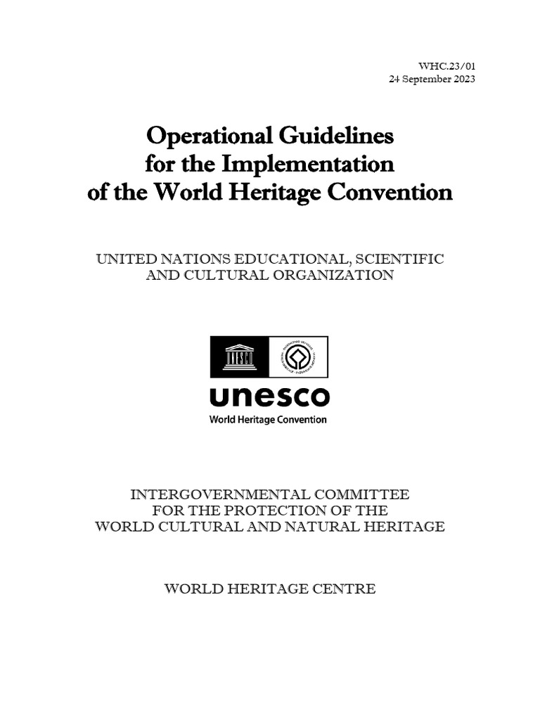 Unesco 2023 | PDF | World Heritage Site | United Nations General Assembly