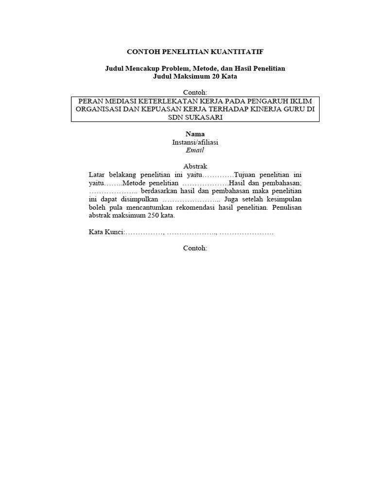 Template Jurnal - Uninus | PDF | Karier & Perkembangan | Pengembangan Diri