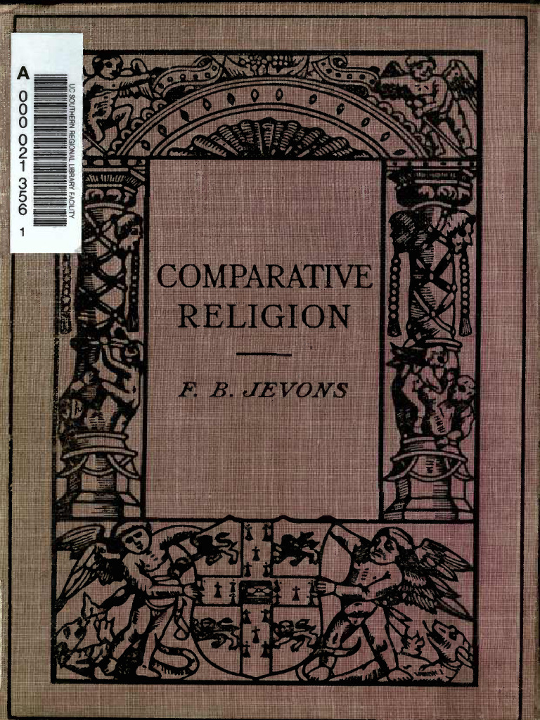 Comparative Religions Jevons 1913 | PDF