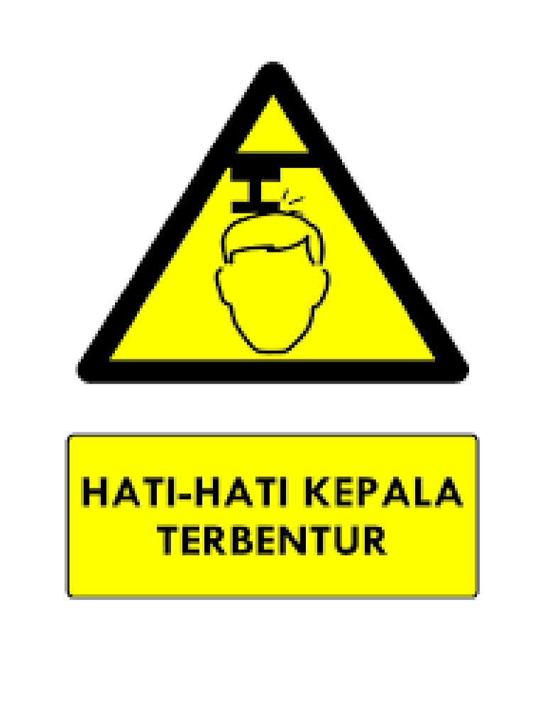 Rambu Hati2 Kepala Terbentur | PDF