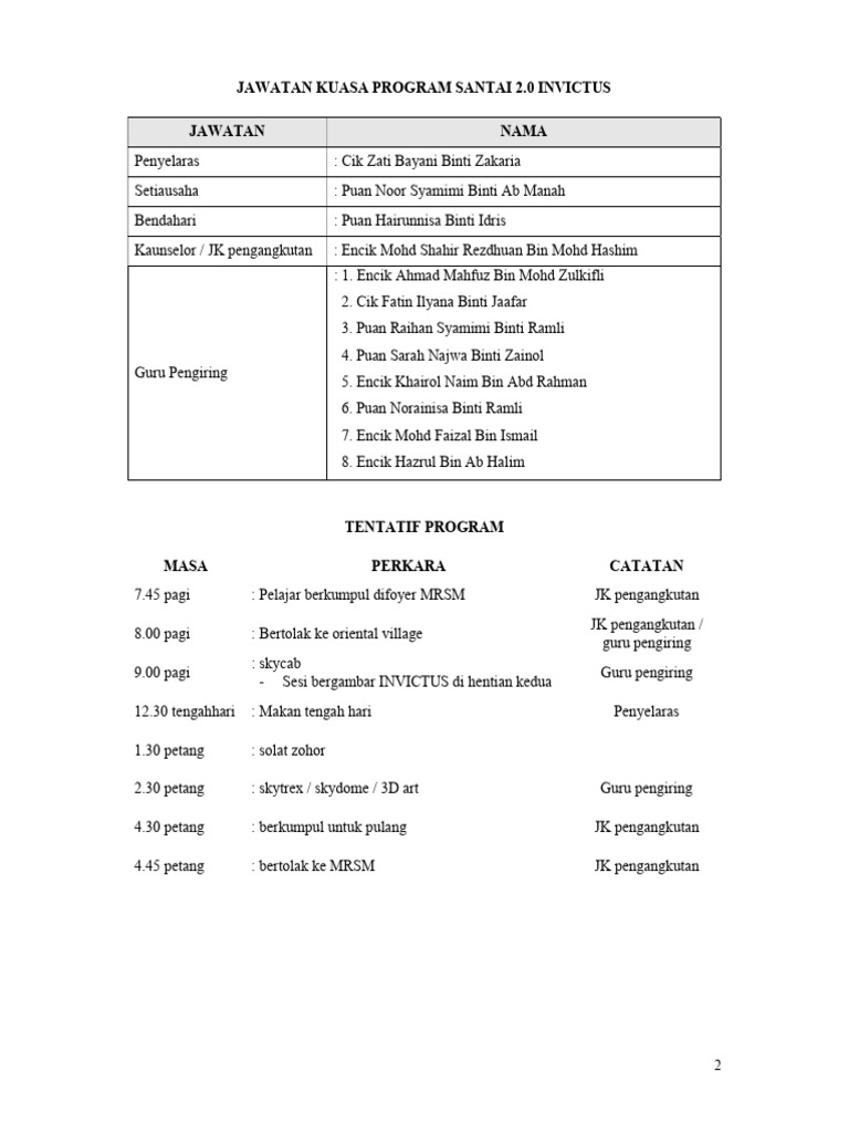 Santai 2.0 | PDF