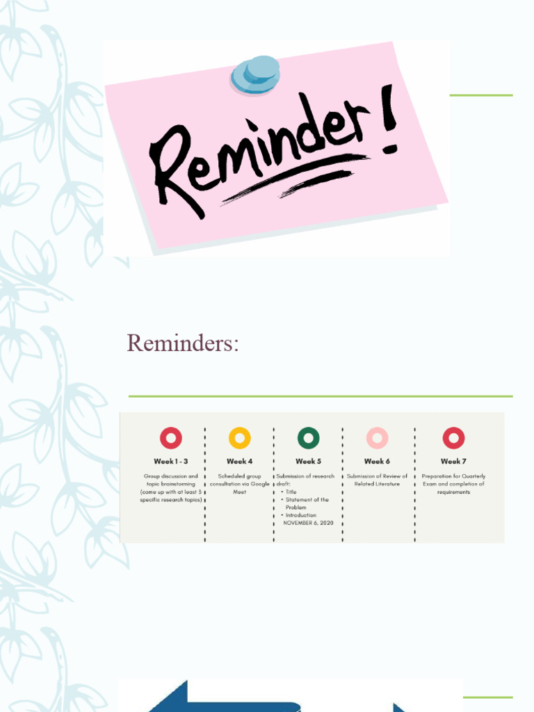 Week 5 PPT With PArts | PDF | Quantitative Research | Statistics
